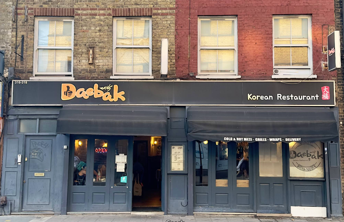 Daebak Restaurant Vauxhall London